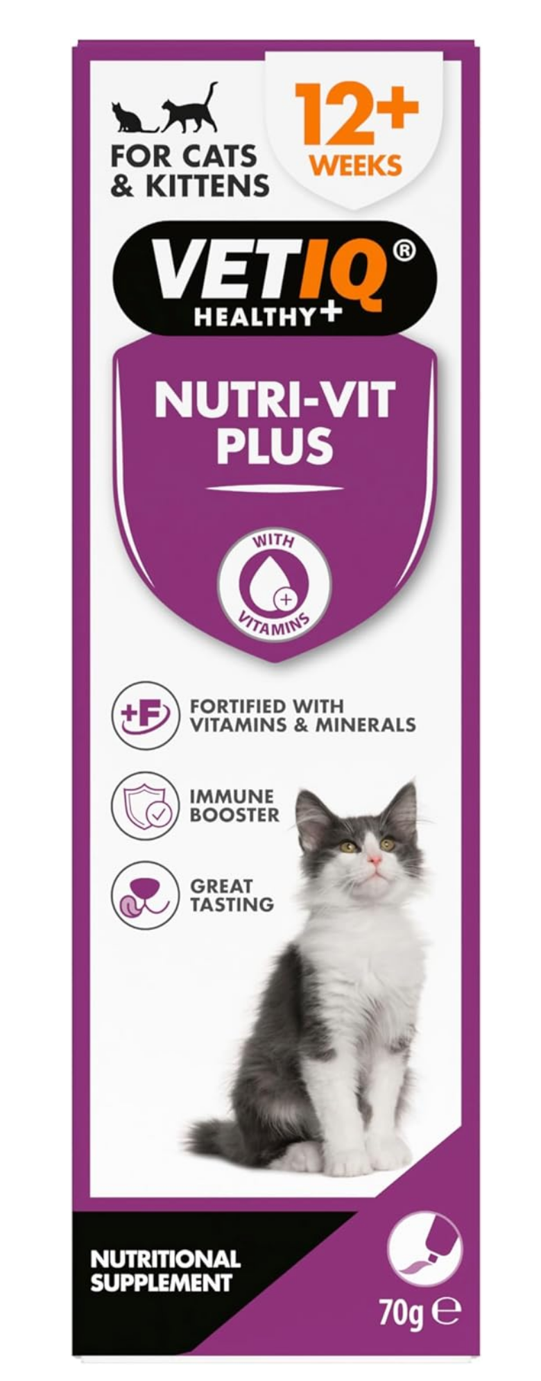 Vetiq Nutri-Vit Plus For Cats & Kittens 70g – Wundapets