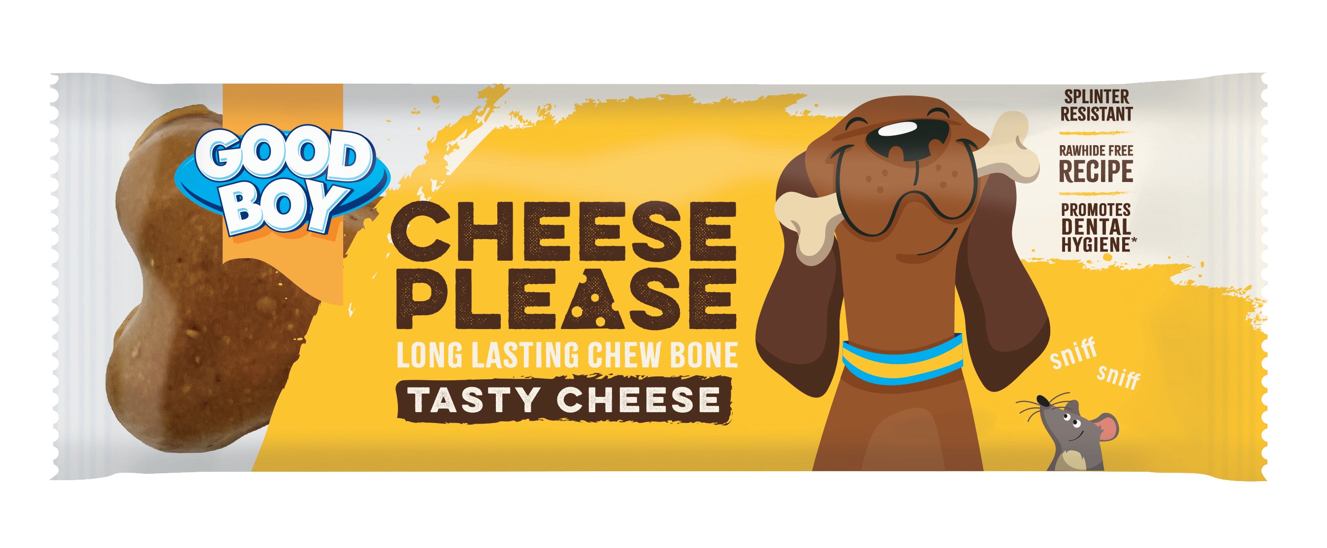 Good Boy Cheese Please Tasty Cheese Bone 60g – Wundapets
