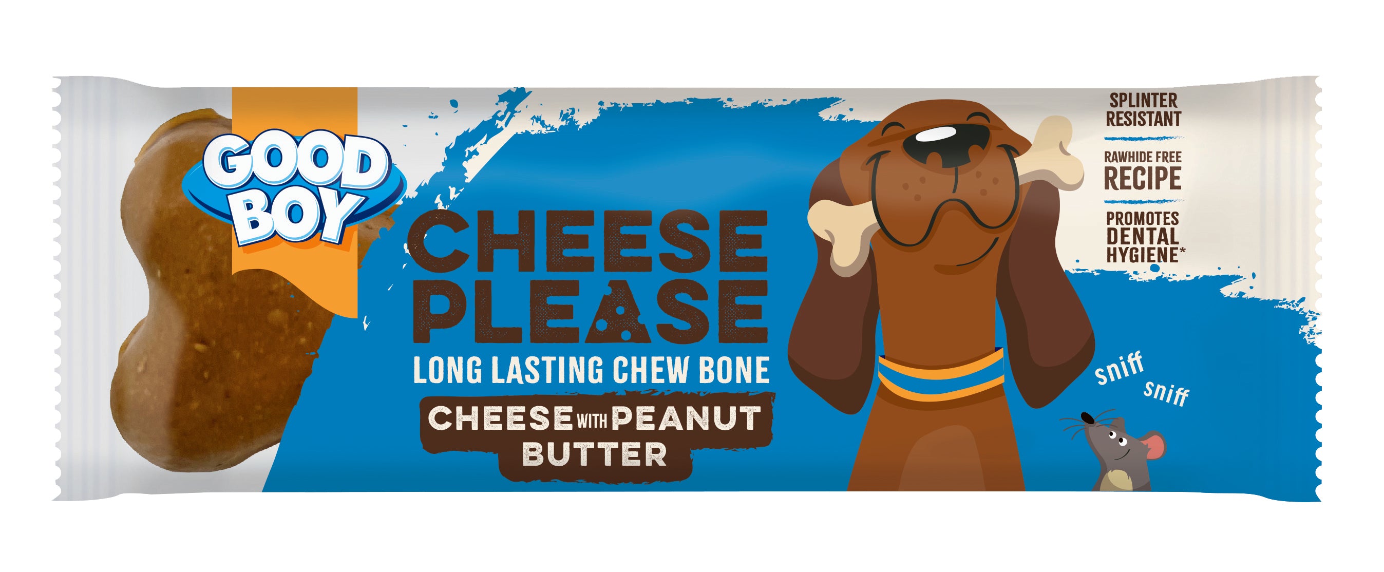 Good Boy Cheese Please Tasty Cheese With Peanut Butter Bone 60g – Wundapets