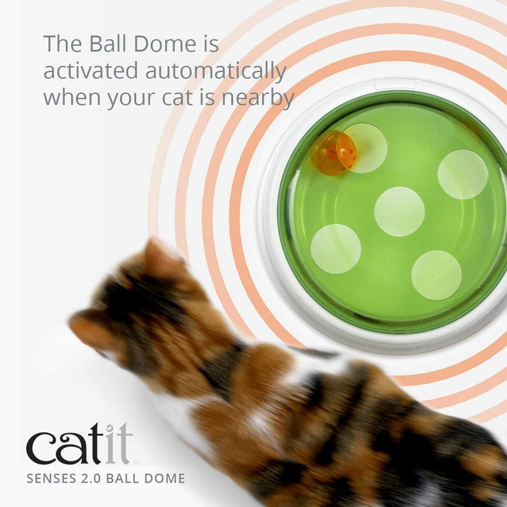 Catit 2.0 Electronic Ball Dome Cat Toy – Wundapets