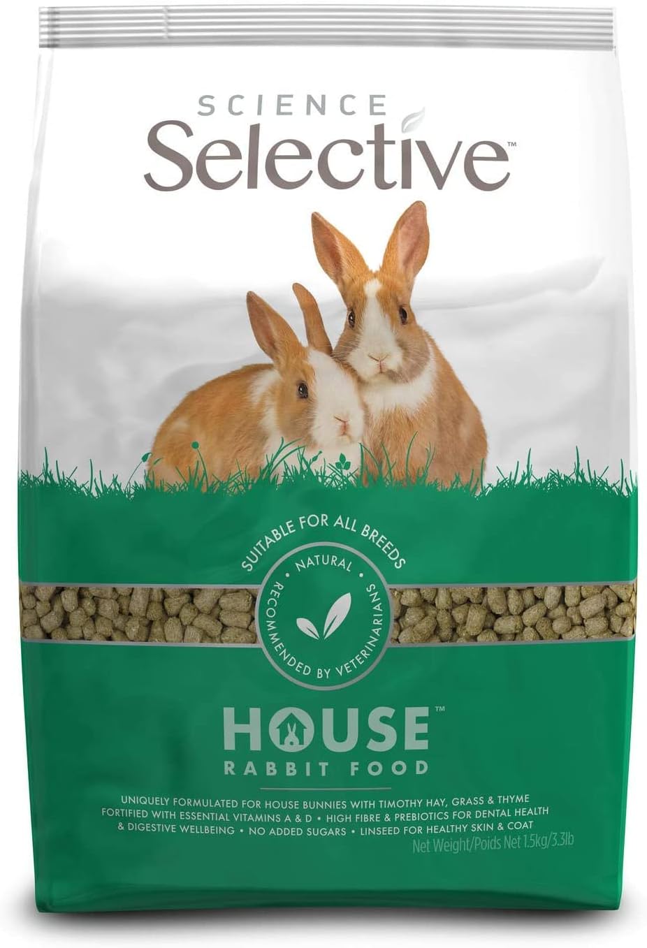 Science Selective House Rabbit 1.5kg – Wundapets
