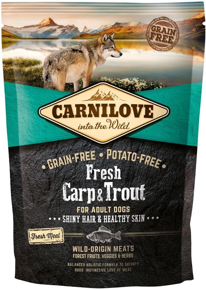 Carnilove Fresh Carp & Trout Adult Dog Food 1.5kg – Wundapets